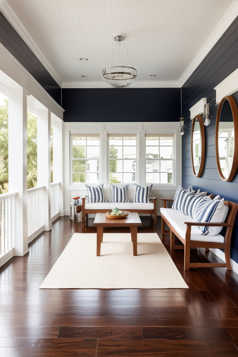 66 Coastal Porch Decorations For A Stylish Nautical Outdoor Space
