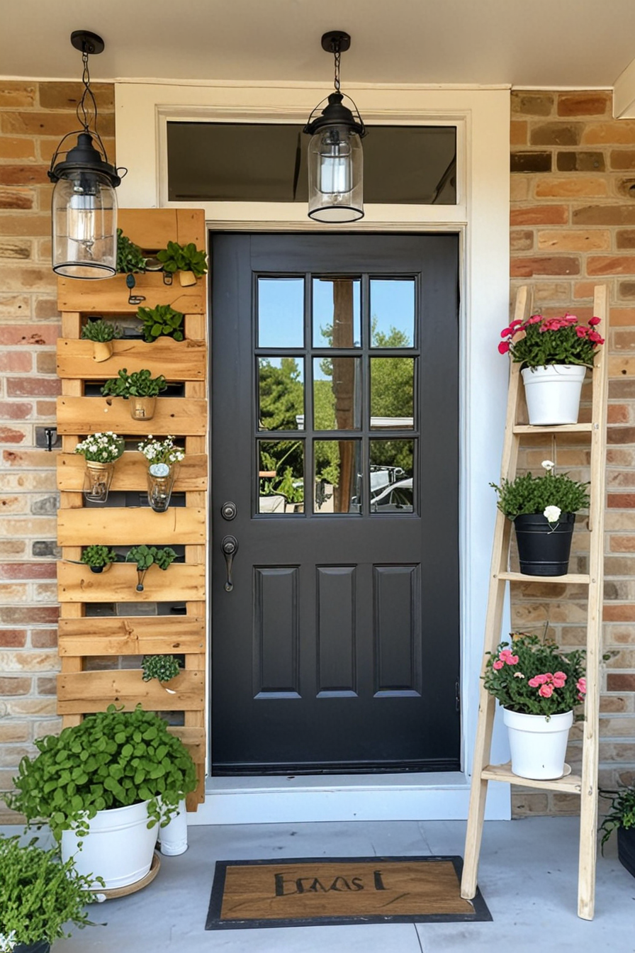 57 Vibrant Summer Decorations To Transform Your House's Front Facade