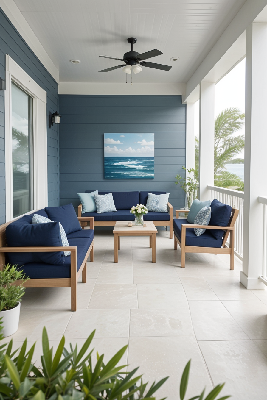 66 Coastal Porch Decorations For A Stylish Nautical Outdoor Space