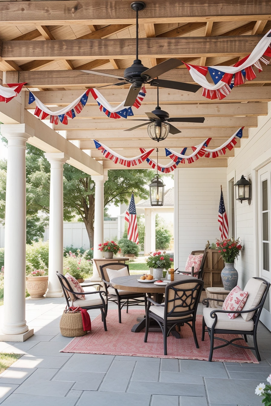 65 Best 4th Of July Farmhouse Exterior Ideas For A Modern Patriotic Look