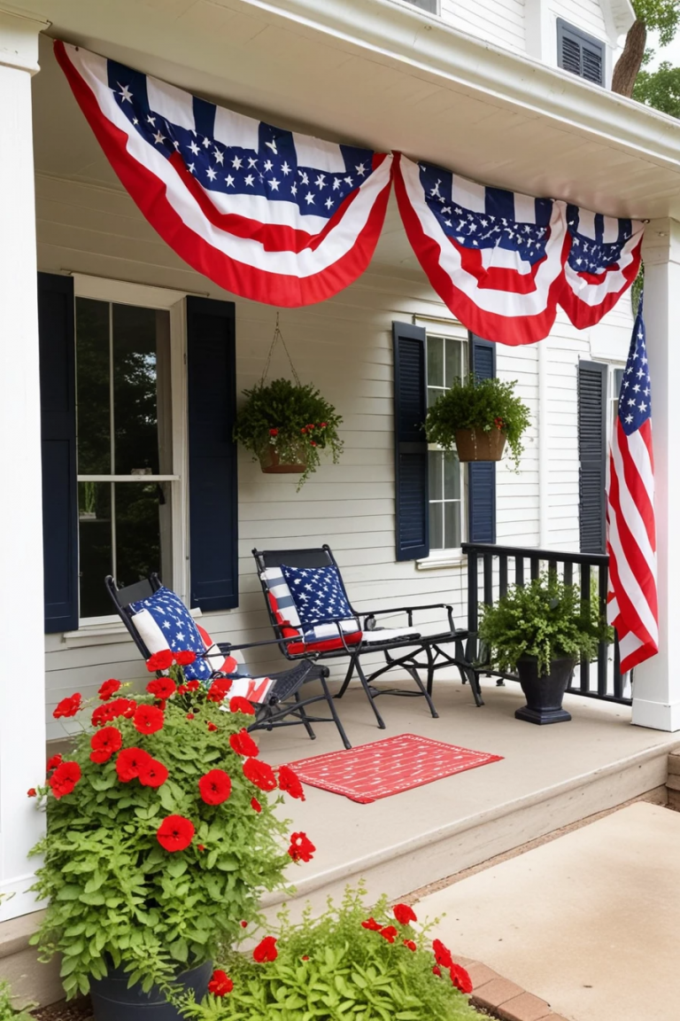 61 Outdoor 4th of July Decor Ideas to Celebrate in Style