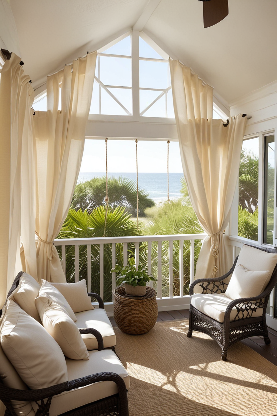 66 Coastal Porch Decorations For A Stylish Nautical Outdoor Space