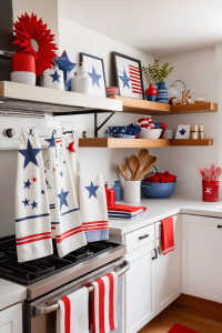 66 Stylish 4th of July Kitchen Decor Ideas to Celebrate in Patriotic Style