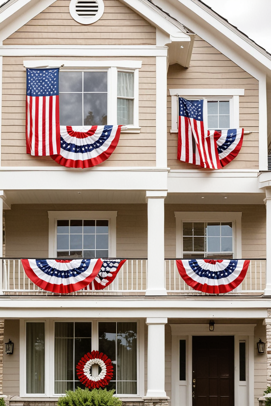 54 Best 4th Of July House Ideas With An American Flag For Patriotic ...