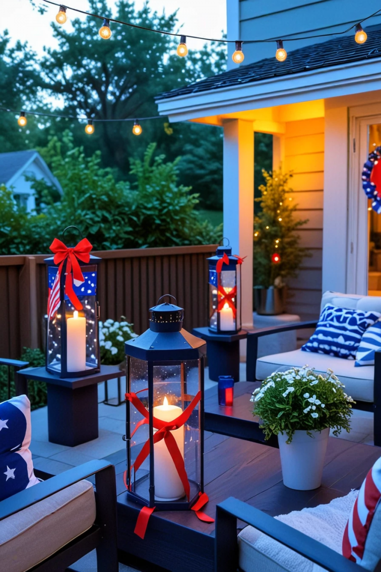 61 Outdoor 4th of July Decor Ideas to Celebrate in Style