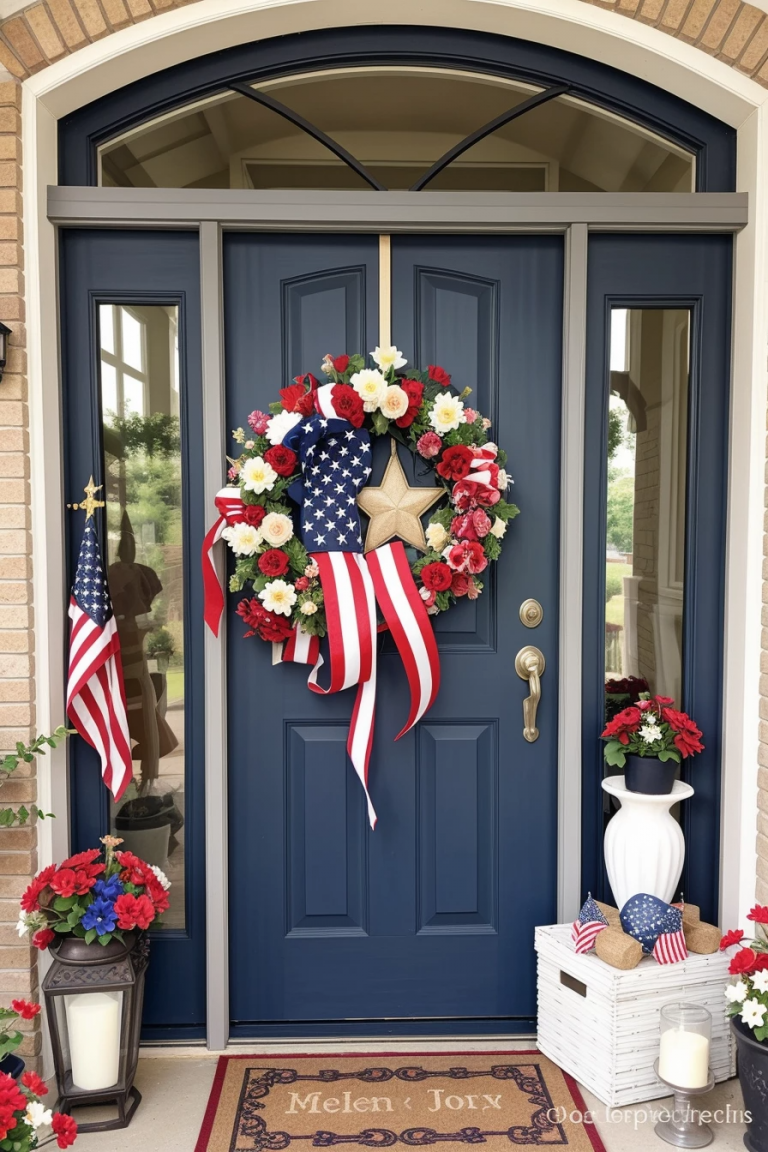 61 Best American Flag Home Decor Ideas For The 4th Of July