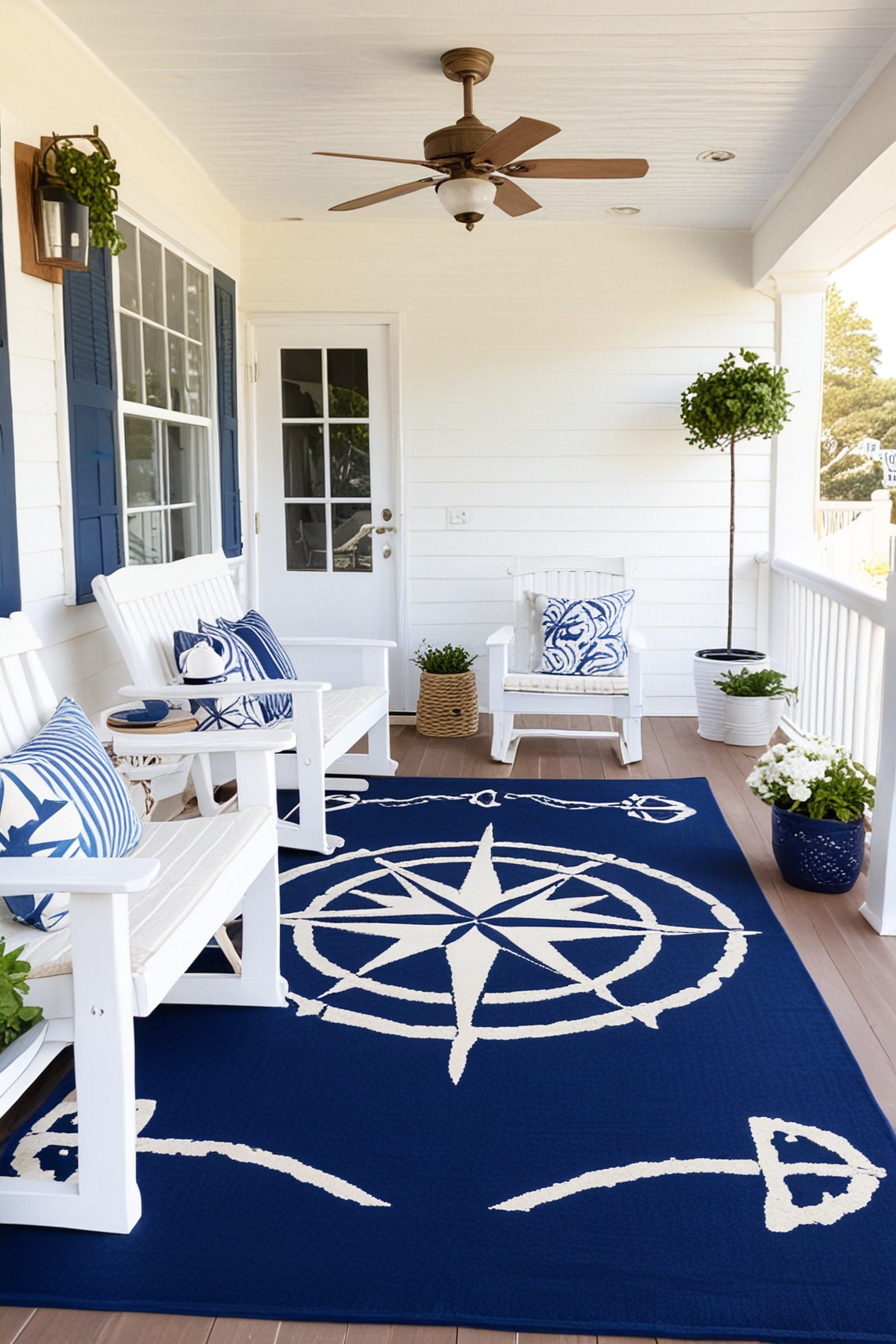 66 Coastal Porch Decorations For A Stylish Nautical Outdoor Space