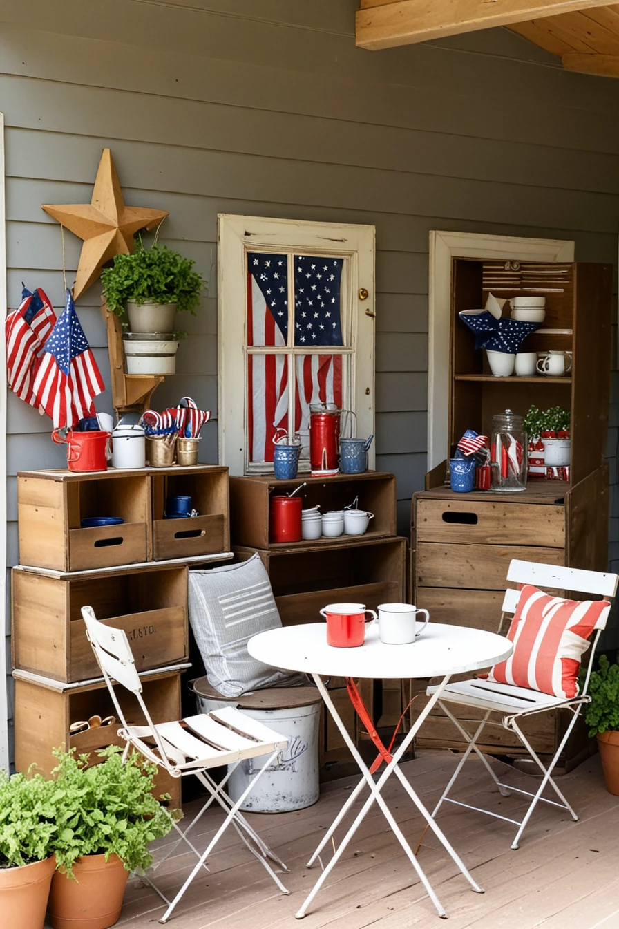 61 Outdoor 4th of July Decor Ideas to Celebrate in Style