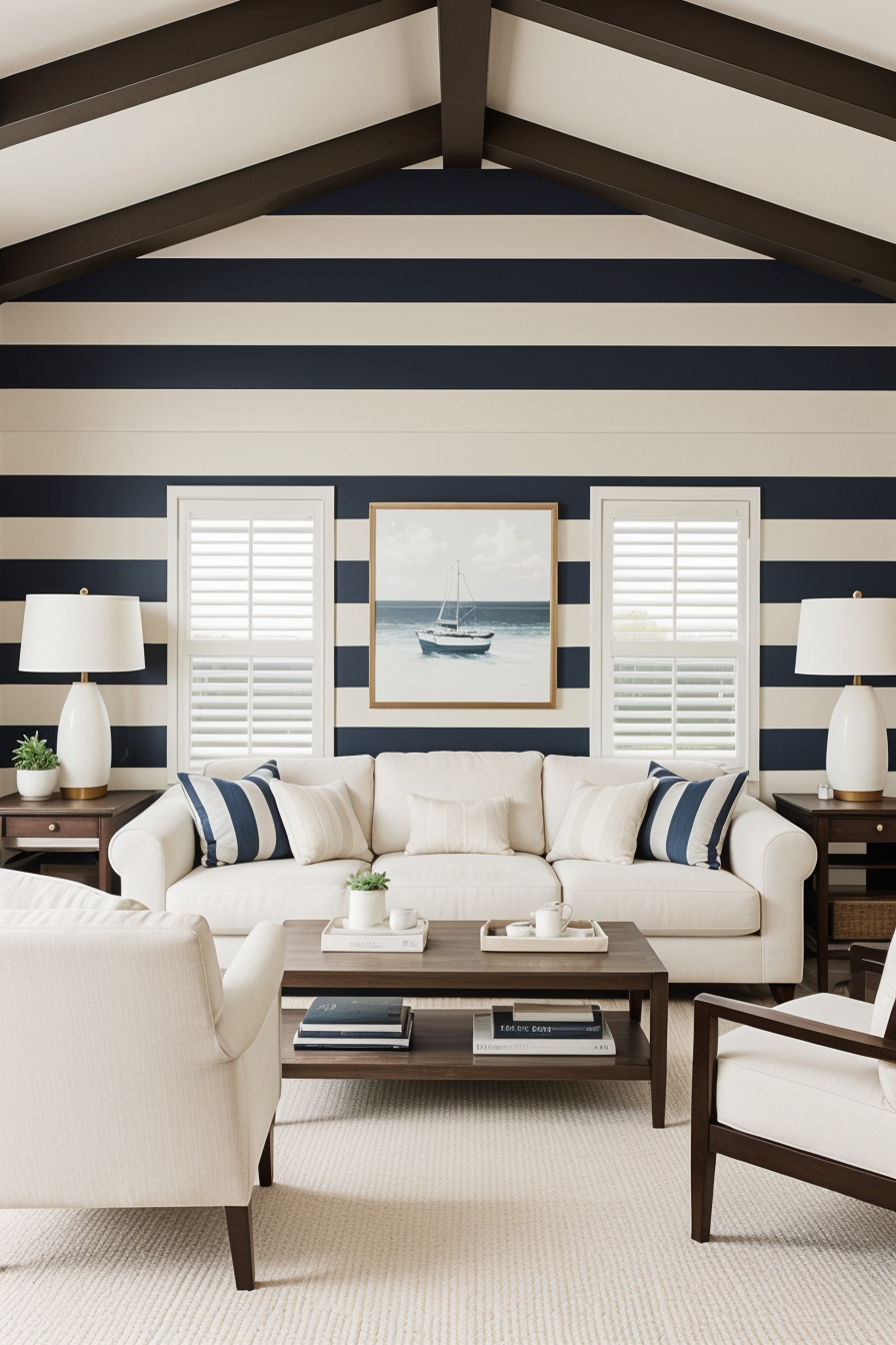 65 Summer Living Room Wallpaper Ideas for a Fresh and Breezy Makeover