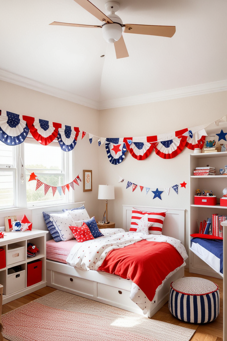 64 4th of July Kids' Room Decorations to Celebrate Independence Day in ...
