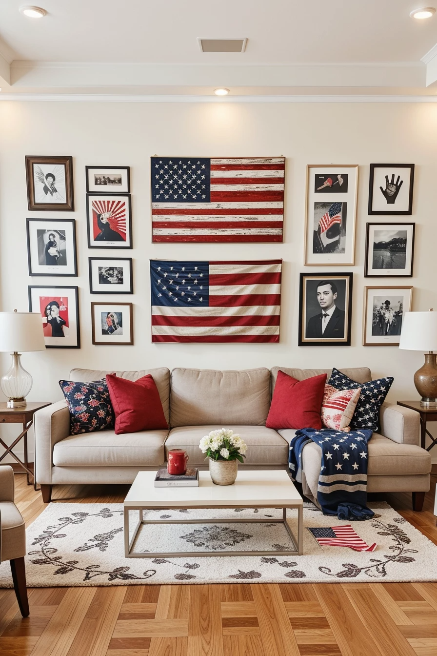 61 Best American Flag Home Decor Ideas For The 4th Of July