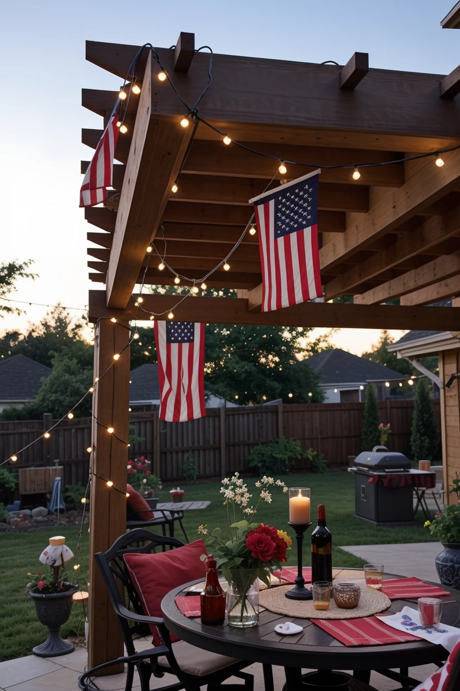 Interesting American Flag For House Gallery