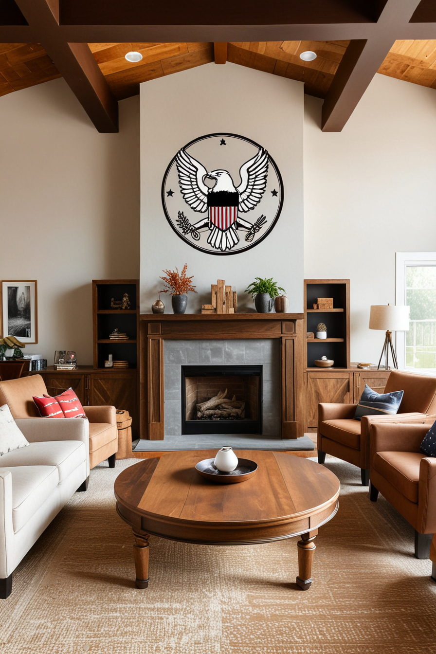 62 Americana Inspired Wall Decals For Patriotic And Vintage Home Decor