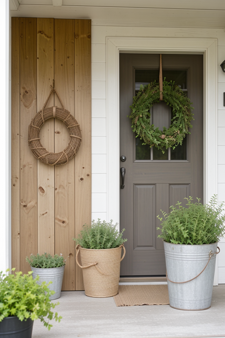 56 Summer Front Door Decor Ideas to Brighten Up Your Home’s Entrance