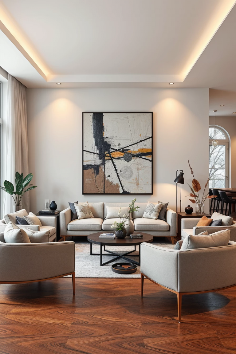 61 Artistic Living Room Wall Decor Ideas to Elevate Your Space