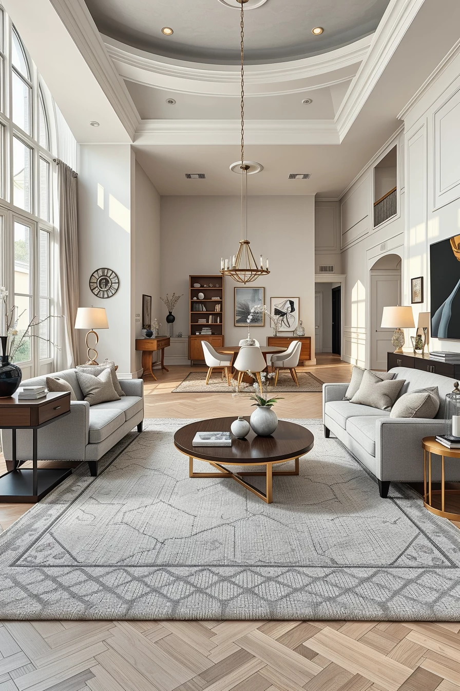 59 Living Room Ideas With Curved Furniture For A Stylish And Modern Space