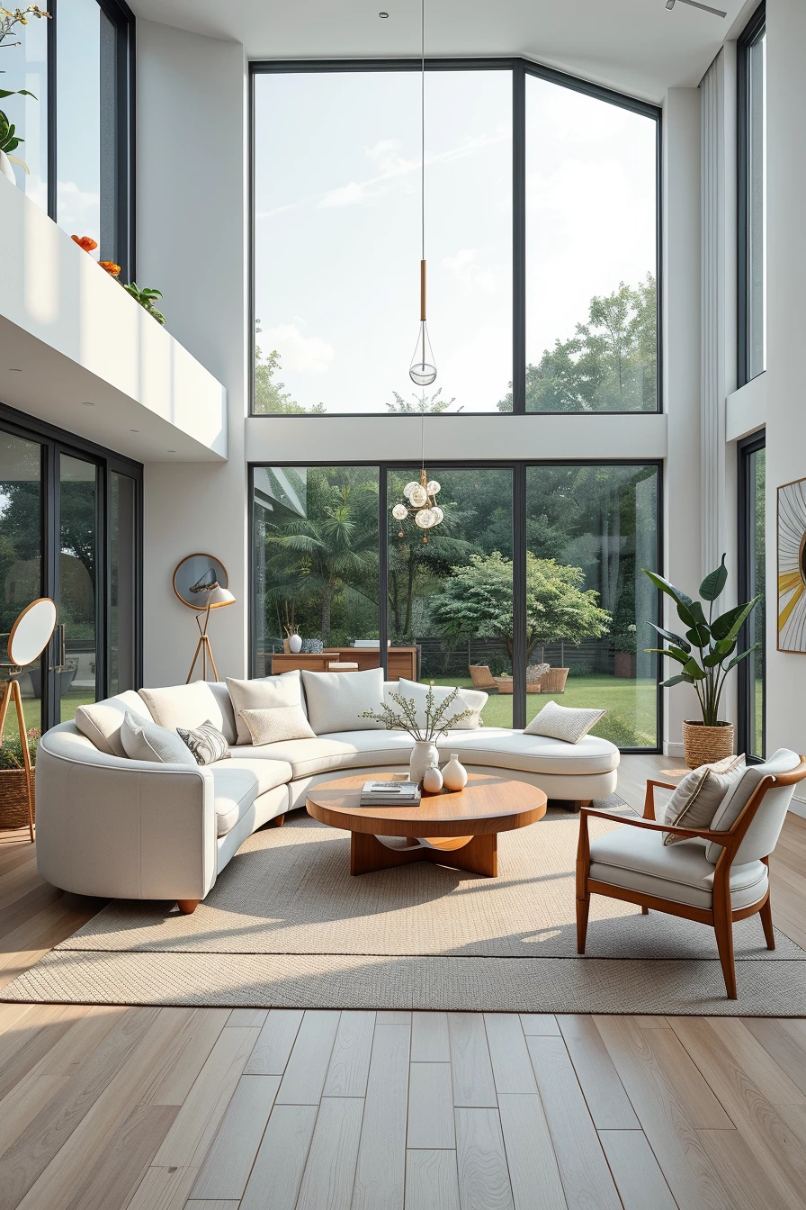 59 Living Room Ideas With Curved Furniture For A Stylish And Modern Space