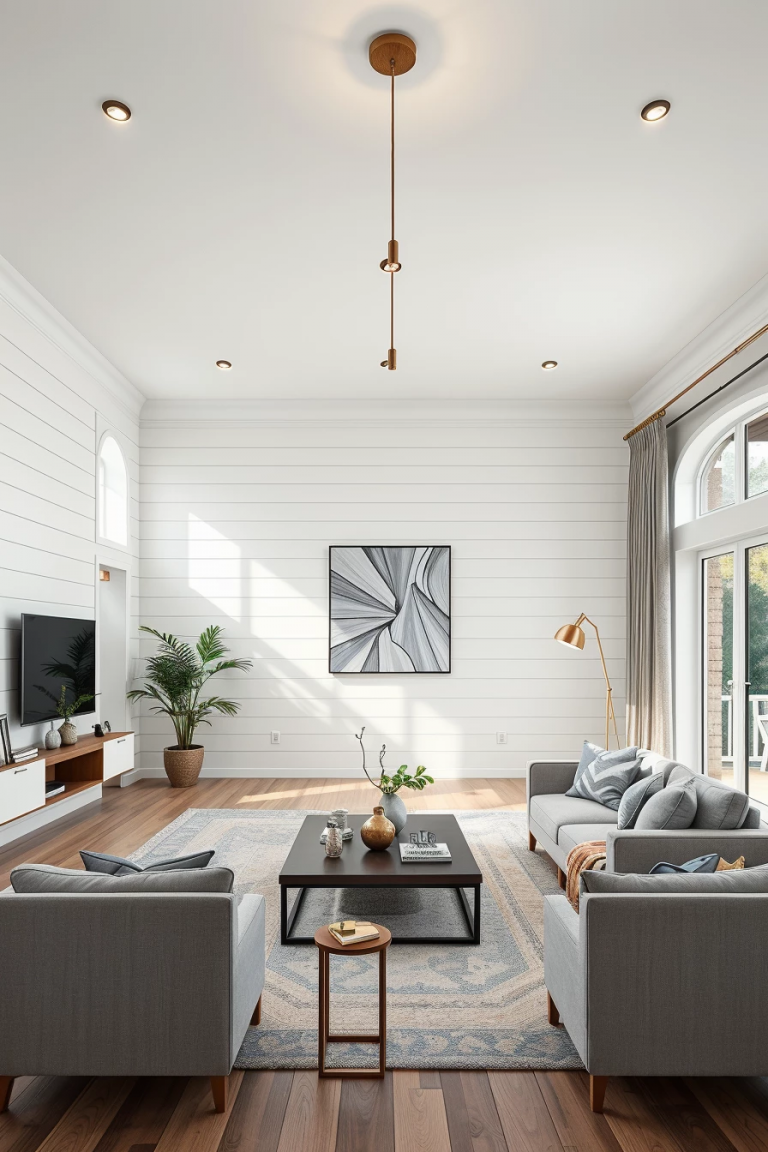 63 Shiplap Living Room Decor Ideas For A Modern And Sophisticated Home