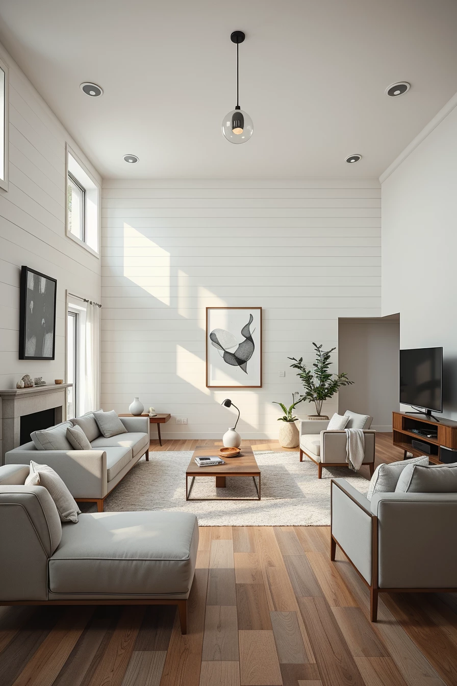 63 Shiplap Living Room Decor Ideas For A Modern And Sophisticated Home