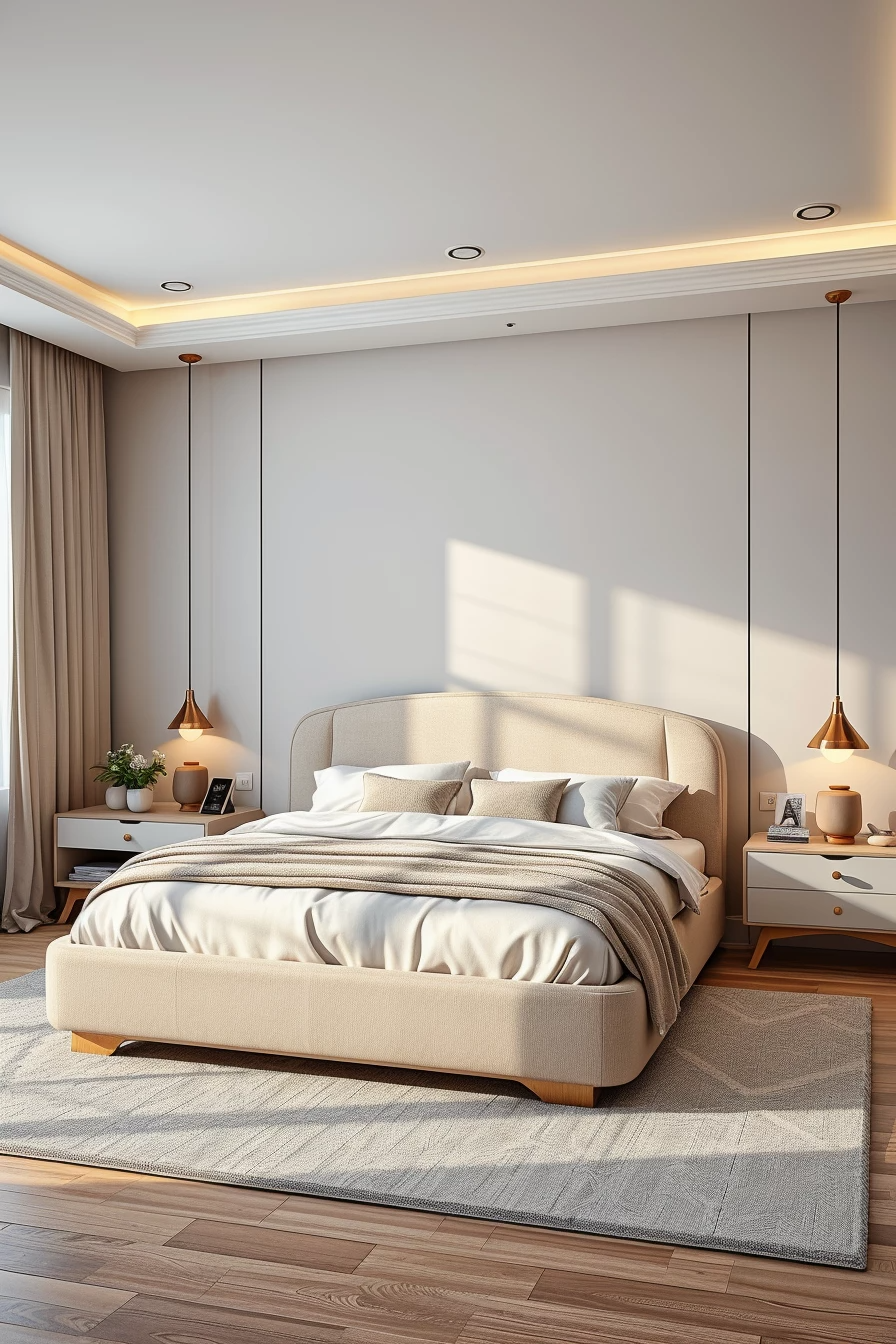 58 Bedroom Ideas with Curved Furniture for a Soft and Stylish Look