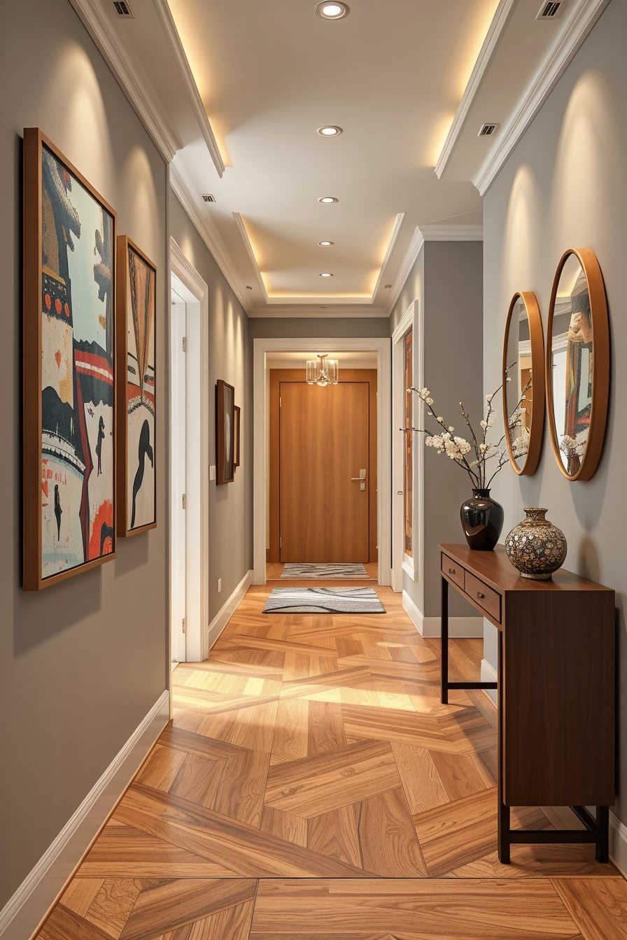 63 Artistic Hallway Wall Decor Ideas For A Modern And Sophisticated Look