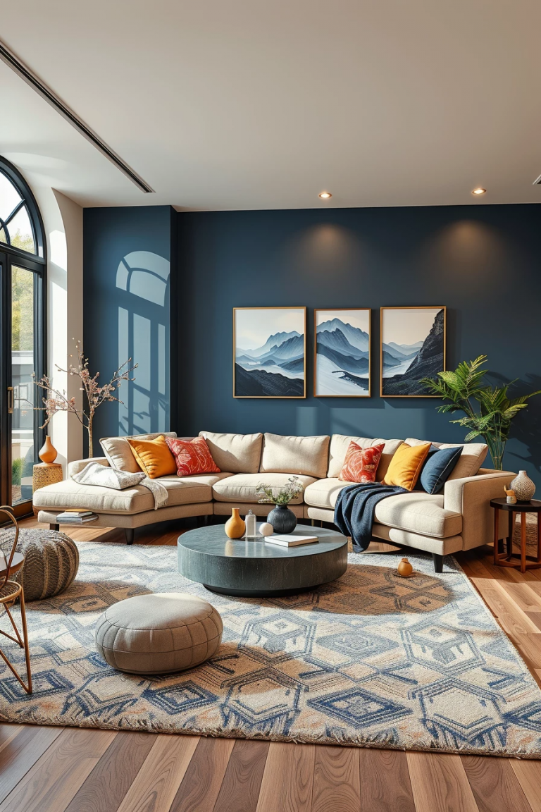 59 Living Room Ideas With Curved Furniture For A Stylish And Modern Space