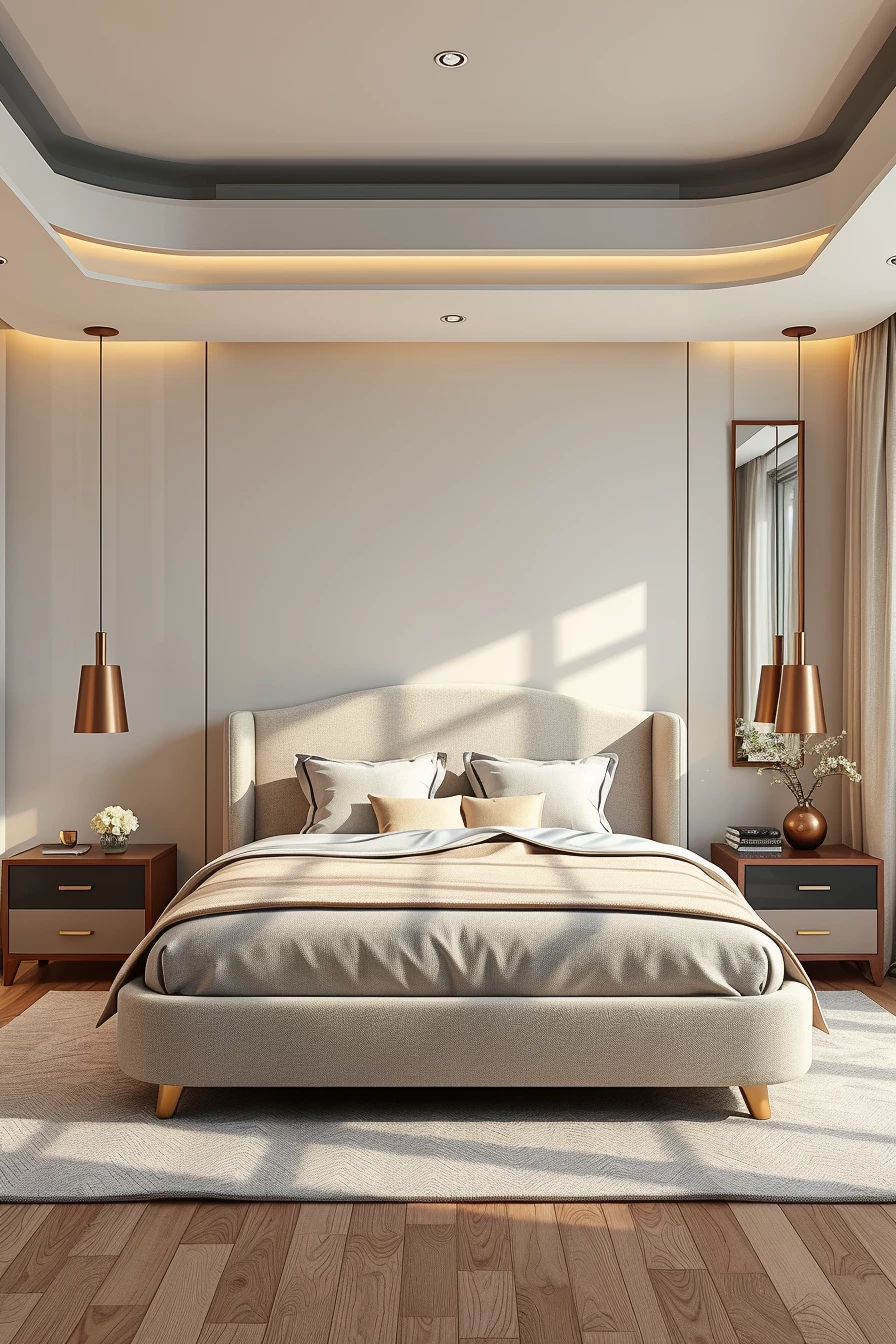 58 Bedroom Ideas with Curved Furniture for a Soft and Stylish Look