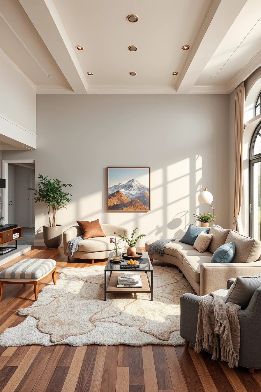 59 Living Room Ideas With Curved Furniture For A Stylish And Modern Space