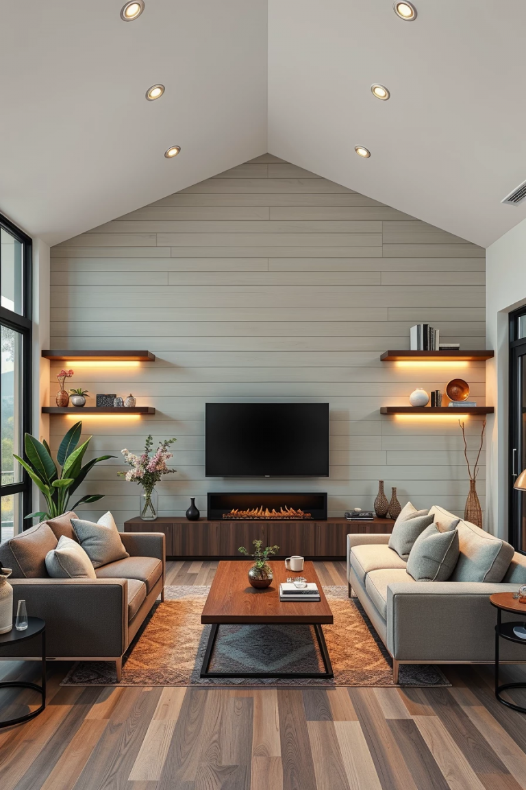 63 Shiplap Living Room Decor Ideas For A Modern And Sophisticated Home