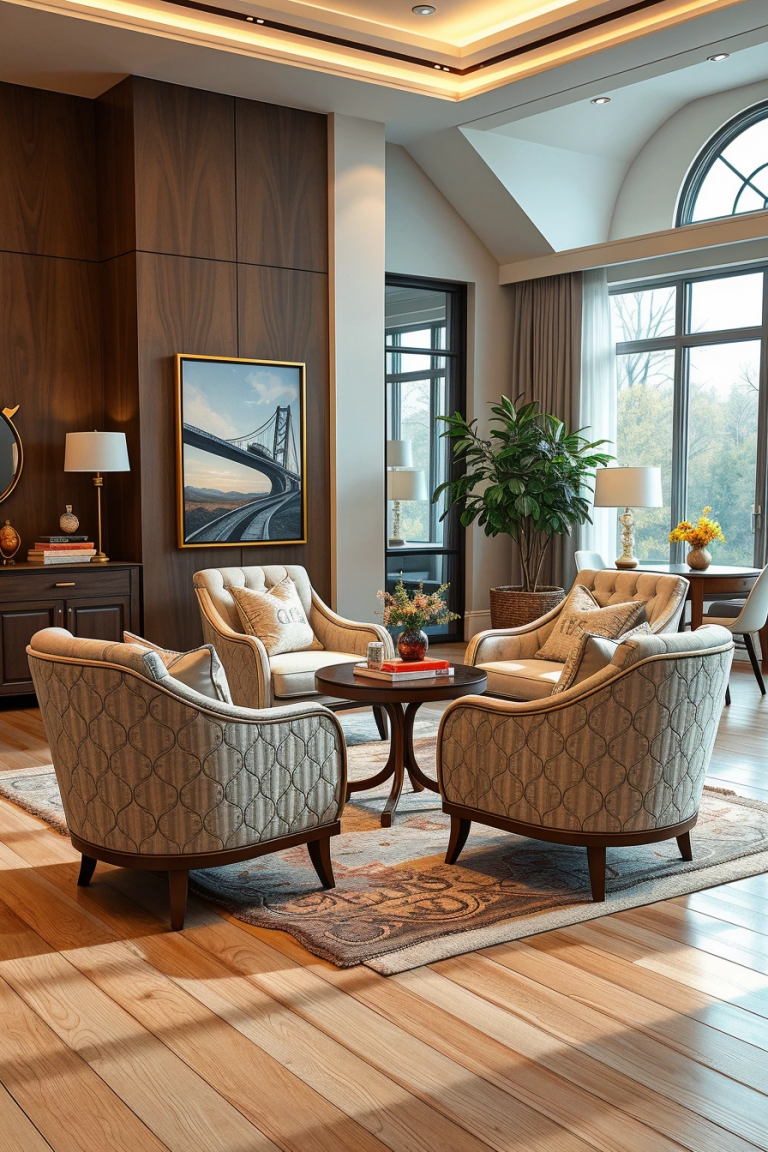 59 Living Room Ideas With Curved Furniture For A Stylish And Modern Space