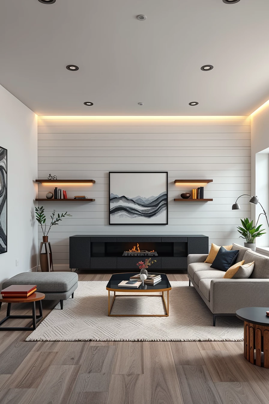 63 Shiplap Living Room Decor Ideas For A Modern And Sophisticated Home